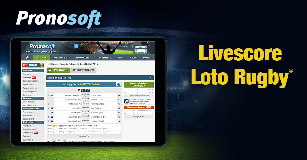 Loto Rugby- Résultats en Direct (Live Score)